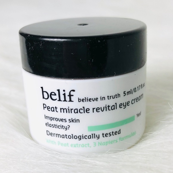 belif | Makeup | New Belif Antioxidant Rich Peat Miracle Eye Cream ...